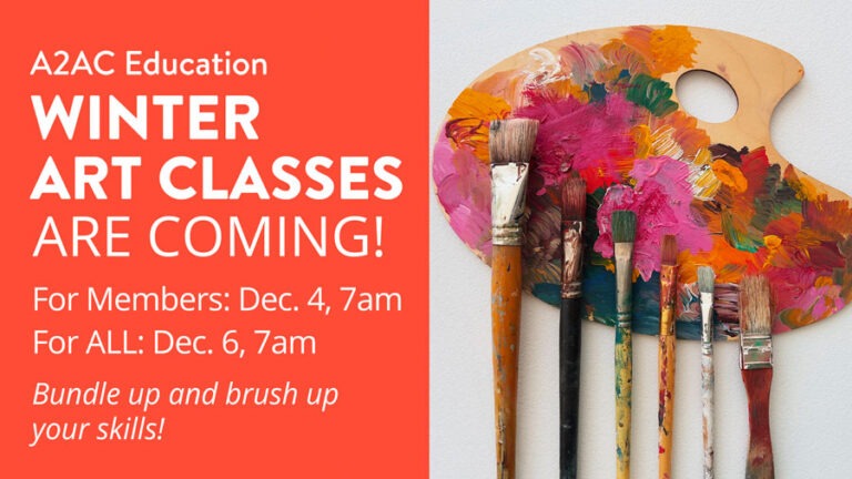 Art Classes in Ann Arbor | A2AC Upcoming Classes in Ann Arbor